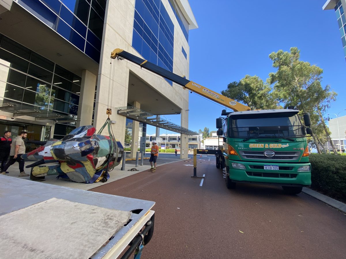 RAC Elephant Move - Green and Gold Hiab Hire